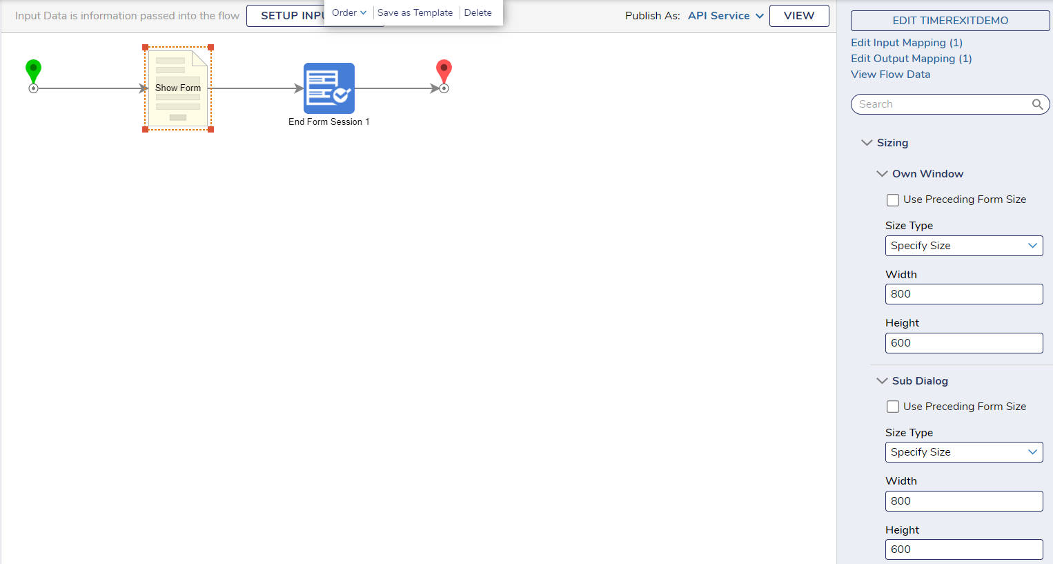 Form Title Bar ions Decisions
